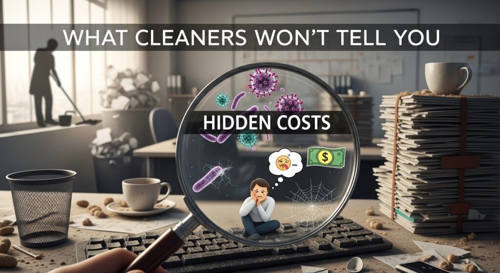 Hidden Costs of a Dirty Office: What Cleaners Won't Tell You